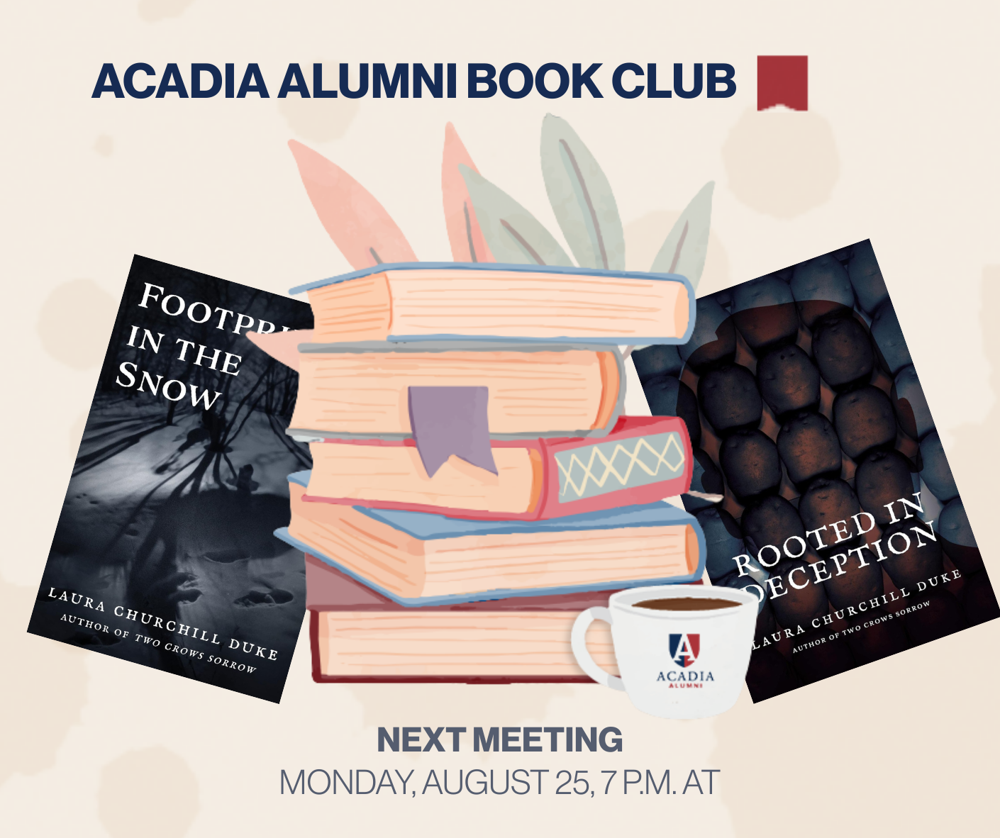 Acadia University - Virtual Event | Acadia Alumni Book Club to feature ...